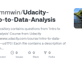 Udacity Intro To Data Analysis Plotting In Pandas Pdf At Main