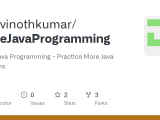 Github Net Vinothkumar Ilovejavaprogramming I Love Java Programming