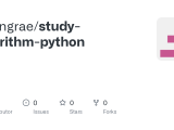 Github Roongrae Study Algorithm Python