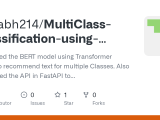 Github Rishabh214 Multiclass Classification Using Transformers