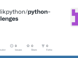 Github Hardikpython Python Challenges