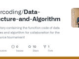 Github Rogercoding Data Structure And Algorithm A Repository