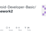 Github Android Developer Basic Homework2