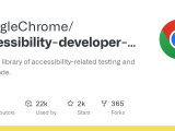 Github Googlechrome Accessibility Developer Tools This Is A Library