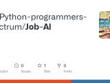Github Ds Python Programmers Spectrum Job Ai