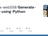 Github Lona Web558 Generate Text Using Python