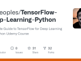 Github Slpeoples Tensorflow Deep Learning Python Complete Guide To