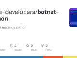 Github Code Developers Botnet Python A Bot Net Made On Python