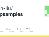 Github Yalin Liu Httpsamples
