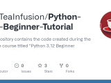 Github Redteainfusion Python 3 12 Beginner Tutorial This Repository