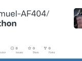Github Samuel Af404 Python