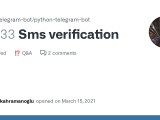 Sms Verification Python Telegram Bot Python Telegram Bot Discussion