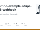 Github Ob Stripe Example Stripe Java8 Webhook Stripe Webhook Java 8