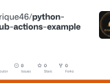 Github Sharique46 Python Github Actions Example