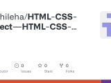 Github Snikhileha Html Css Project Html Css Mini Project 2wcraxxtk27v