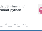 Github Bandarusriharshini Codemind Python