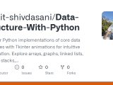 Github Bottomsnode Data Structure With Python Discover Python