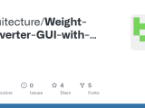 Github Arquitecture Weight Converter Gui With Python