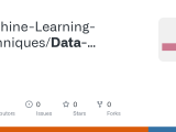 Github Machine Learning Techniques Data Preprocessing