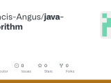 Github Francis Angus Java Algorithm