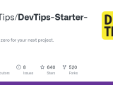 Github Devtips Devtips Starter Kit Ground Zero For Your Next Project