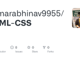 Github Kumarabhinav9955 Html Css