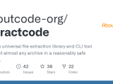 Github Aboutcode Org Extractcode A Mostly Universal File Extraction