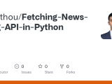 Github Subithou Fetching News Uing Api In Python