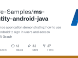 Github Azure Samples Ms Identity Android Java A Reference