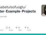 Github Fatmabetulsofuoglu Flutter Example Projects Flutter Example