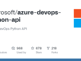 Github Microsoft Azure Devops Python Api Azure Devops Python Api