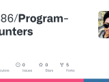 Github S 486 Program Counters
