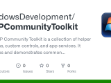 Github Windowsdevelopment Uwpcommunitytoolkit The Uwp Community
