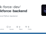 Github Stack Force Dev Stackforce Backend Stackforce Python Backend