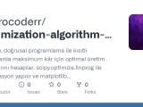 Github Androcoderr Optimization Algorithm Linear Programming Simplex