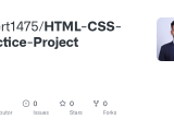 Github Jubert1475 Html Css Practice Project