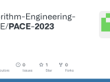 Github Algorithm Engineering Pace Pace 2023
