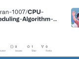 Github Charan 1007 Cpu Scheduling Algorithm Simulation Gui