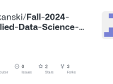 Fall 2024 Applied Data Science With Python Docs Lectures Tutorials
