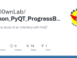 Github Mrcl0wnlab Python Pyqt Progressbarpurple This Is The Study Of