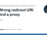 Wrong Redirect Uri Behind A Proxy Issue 7 Azure Samples Ms