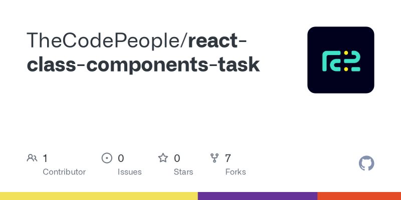 Github Rocambille React Class Components - Light Design Collection - Desktop Quality