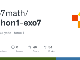 Github Exo7math Python1 Exo7 Python Au Lycée Tome 1
