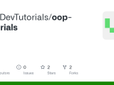 Github Ongdevtutorials Oop Tutorials