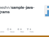 Github Sudeeshn Sample Java Programs