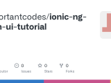Github Importantcodes Ionic Ng Auth Ui Tutorial