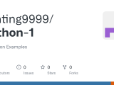 Github Lighting9999 Python 1 My Python Examples