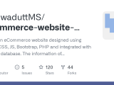 Github Vishwaduttms Ecommerce Website Using Html Css Php And Mysql