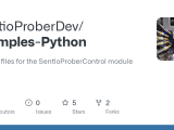 Github Sentioproberdev Examples Python Sample Files For The