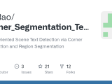 Github Jk Rao Corner Segmentation Textdetection Multi Oriented Scene